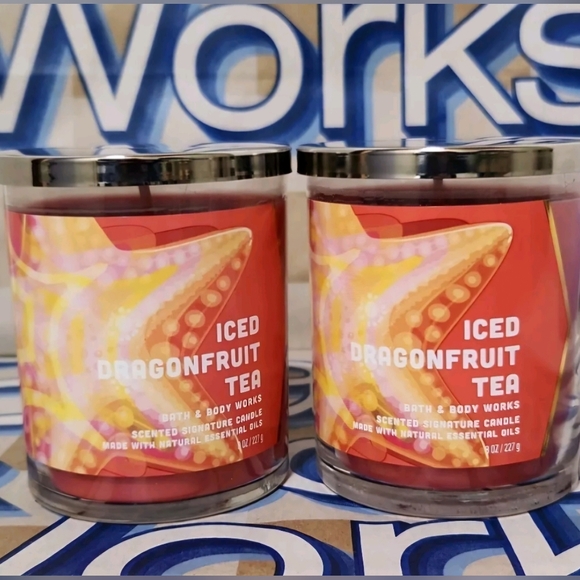 Bath & Body Works | Accents | Bath Body Works 8oz Single Wick Iced ...